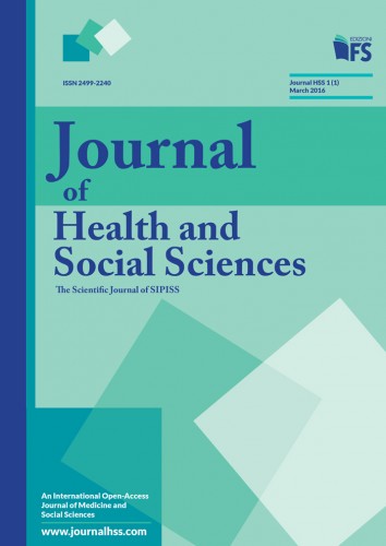 Journal Of Health And Social Sciencesthe Italian Journal For